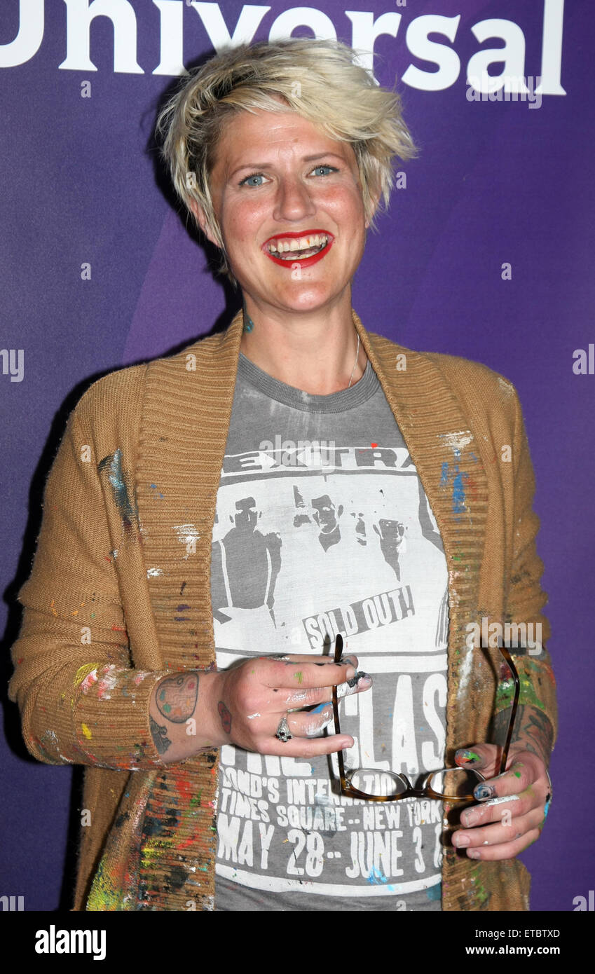 2015 NBCUniversal Press Tour - Day 1 - Arrivals Featuring: Annie Preece ...