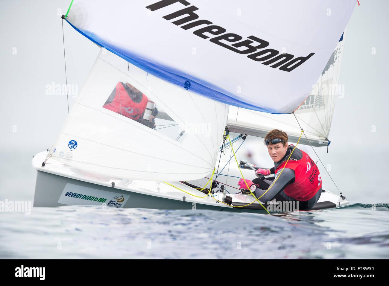 The New Zealand Men's 470 pair of Paul Snow-Hansen and Daniel Willcox ...