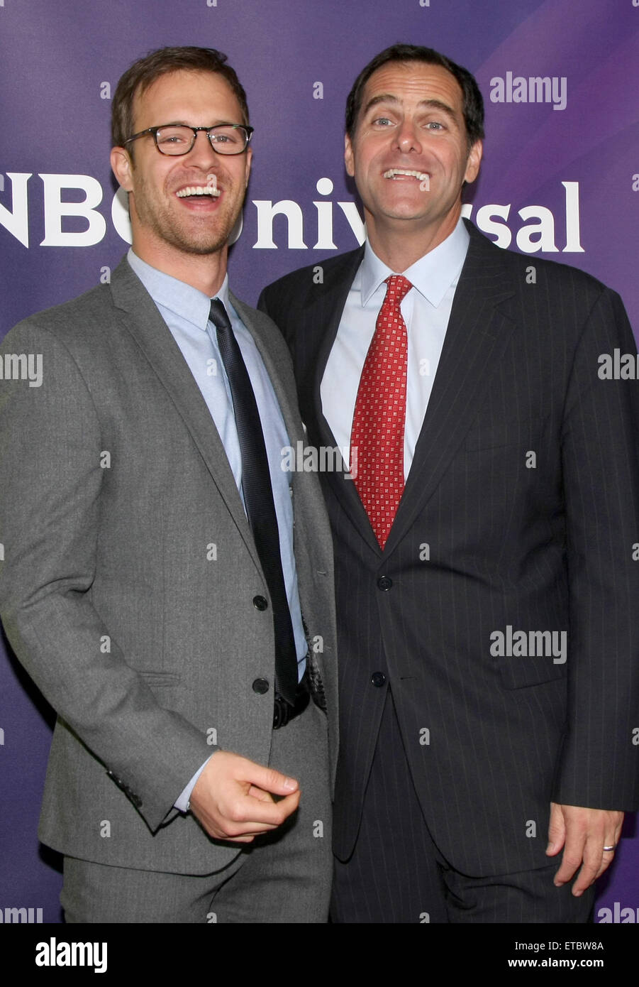 2015 NBCUniversal Press Tour - Day 1 - Arrivals Featuring: Sean Kleier ...