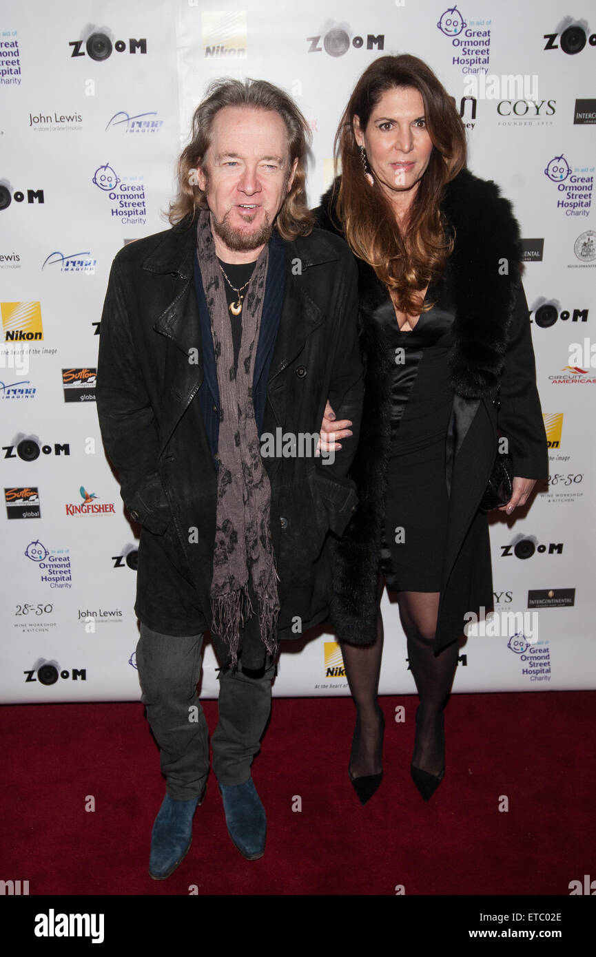 Adrian smith wife nathalie smith hi-res stock photography and images ...