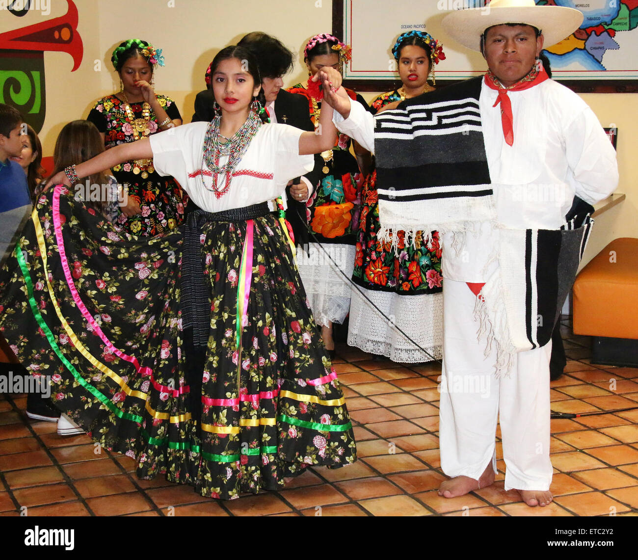 The unveiling ceremony of the mural 'Fruits of the Earth' by Mexican ...