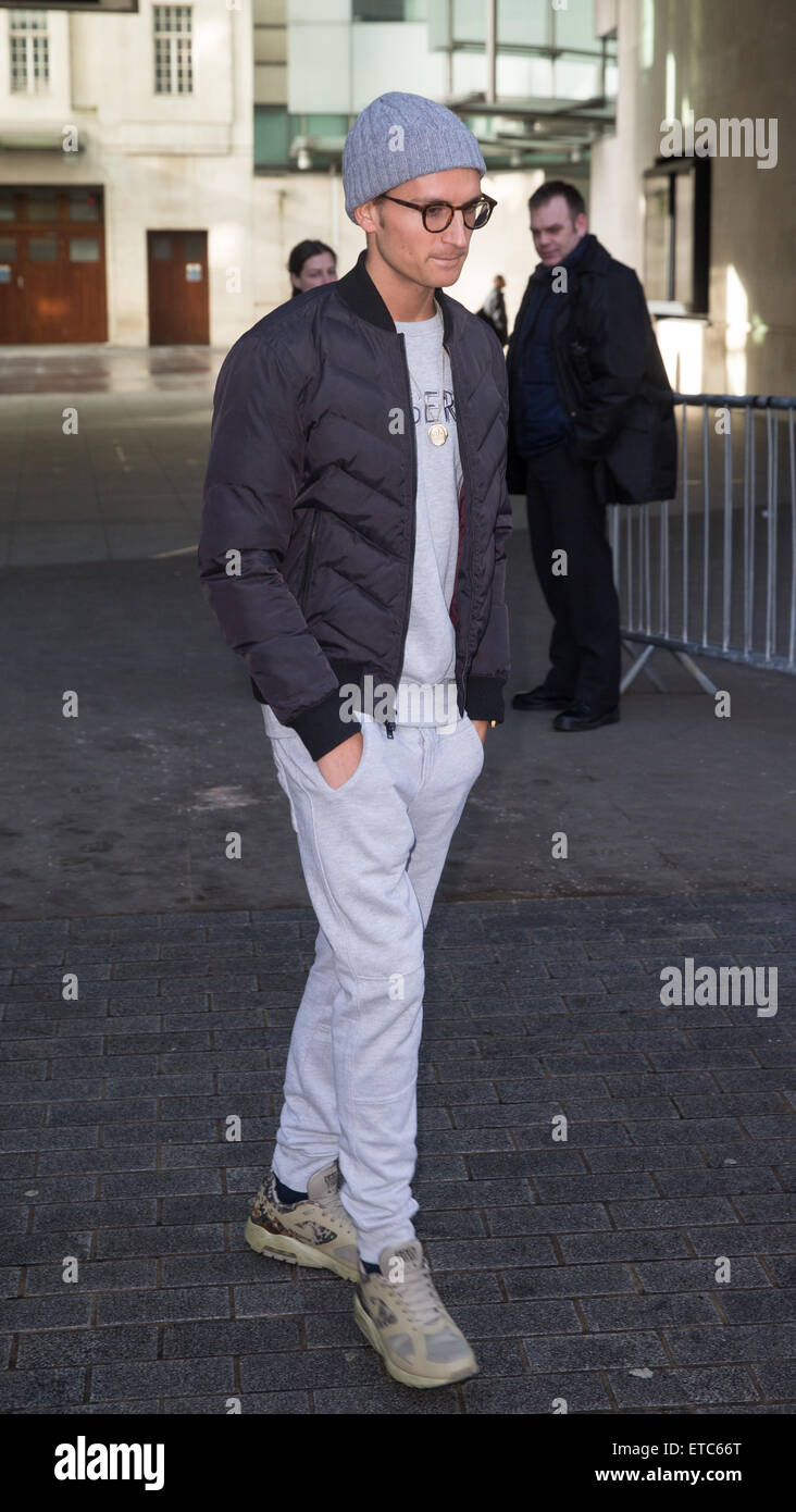 Made in Chelsea stars Spencer Matthews and Oliver Proudlock at the BBC ...