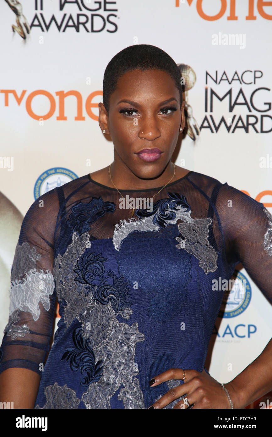 46th NAACP Image Awards at The Beverly Hilton - Arrivals Featuring: Liv ...