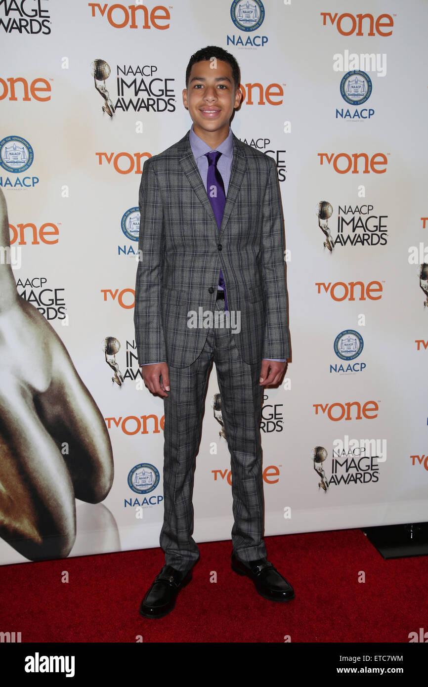 46th NAACP Image Awards at The Beverly Hilton - Arrivals Featuring ...