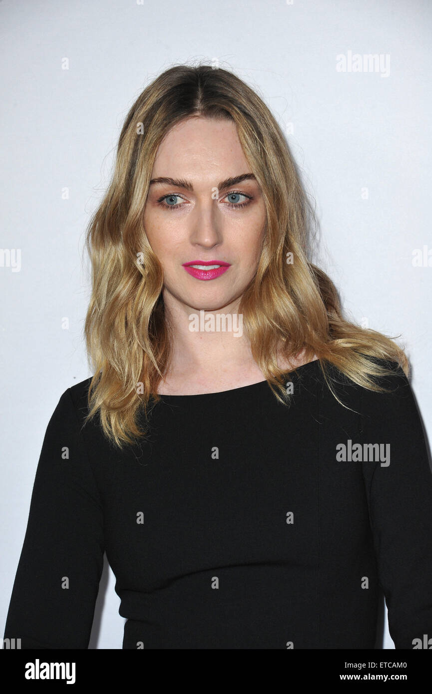 LOS ANGELES, CA - APRIL 2, 2015: Jamie Clayton at the premiere of ...