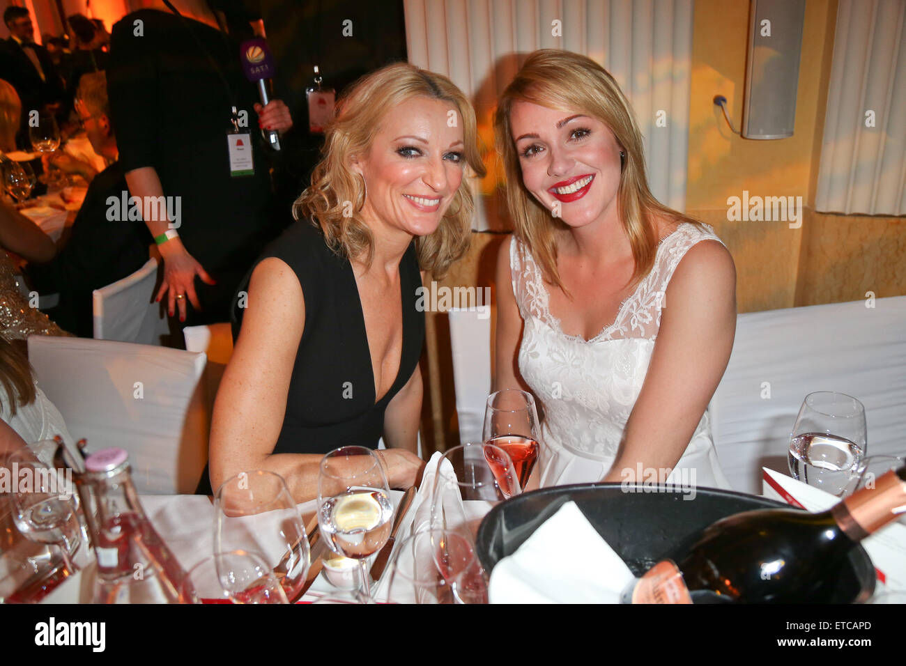 Deutscher Filmball award 2015 at Bayerischer Hof. Featuring: Monika ...