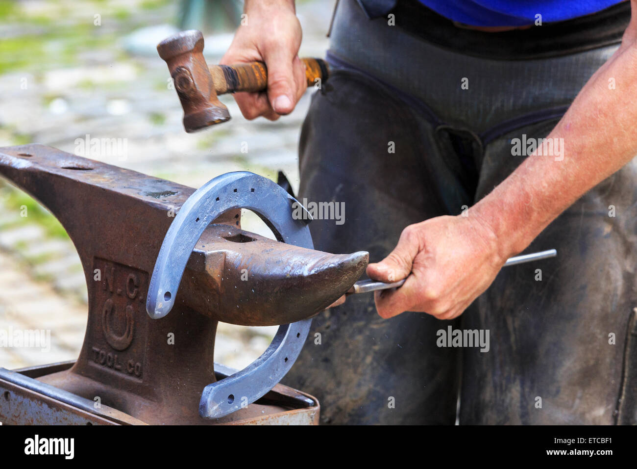 Anvil of a farrier hi-res stock photography and images - Alamy