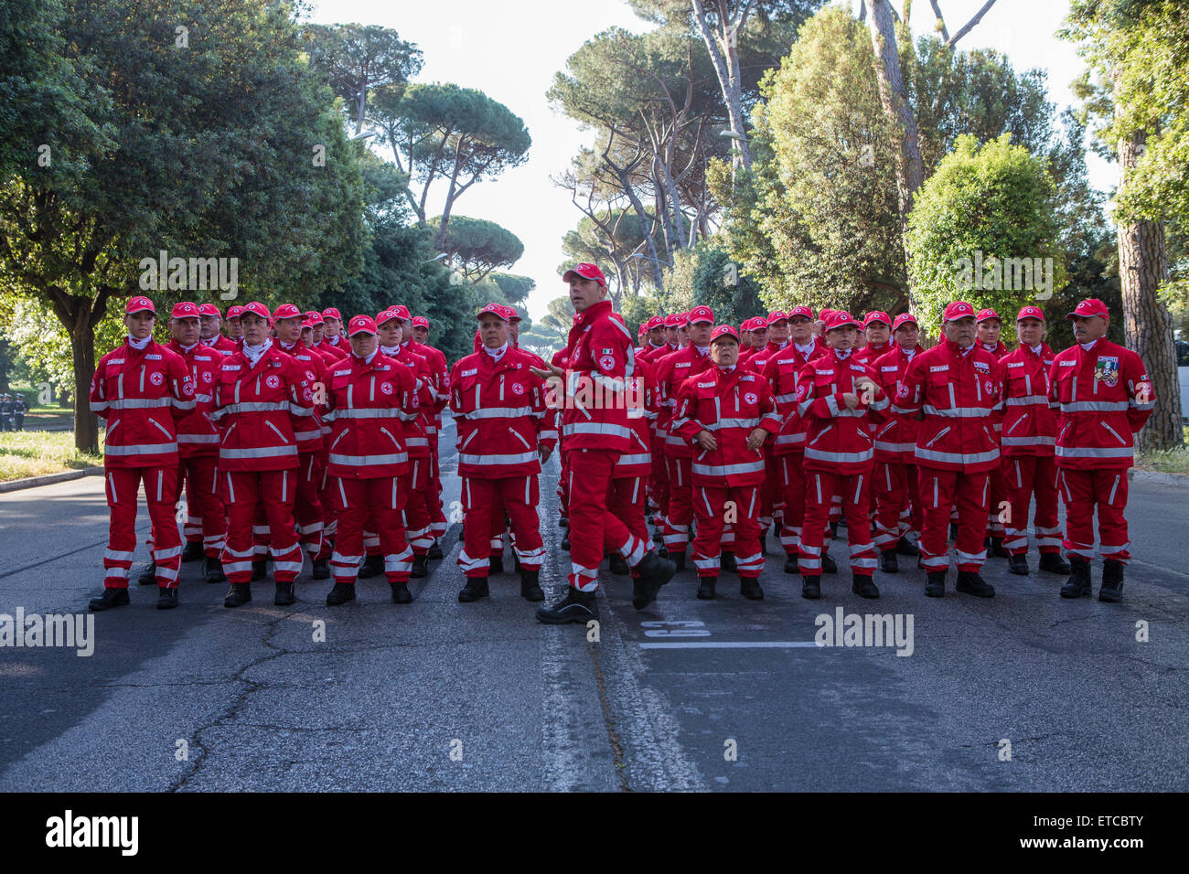 Military parade for italian republic celebrations Stock Photo - Alamy