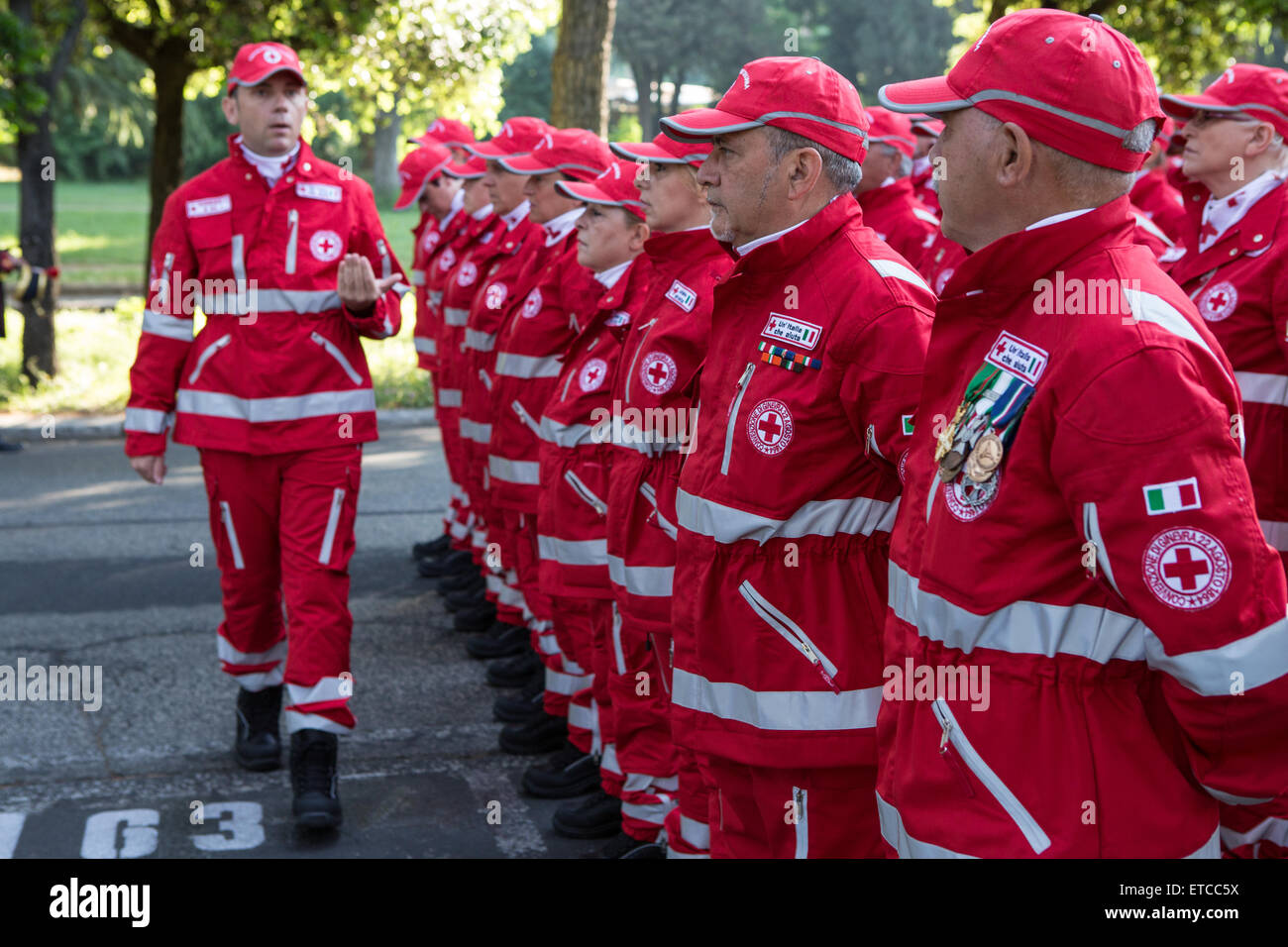 Military parade for italian republic celebrations Stock Photo - Alamy