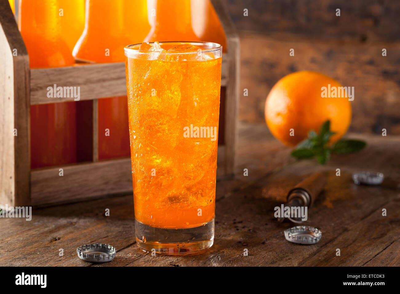 Delicious refreshing drink orange hi-res stock photography and images ...