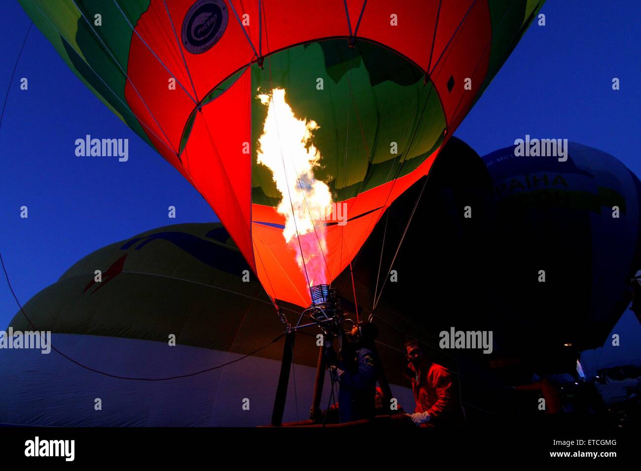Balloon pilots from around the world congregate near the town of Bansko ...