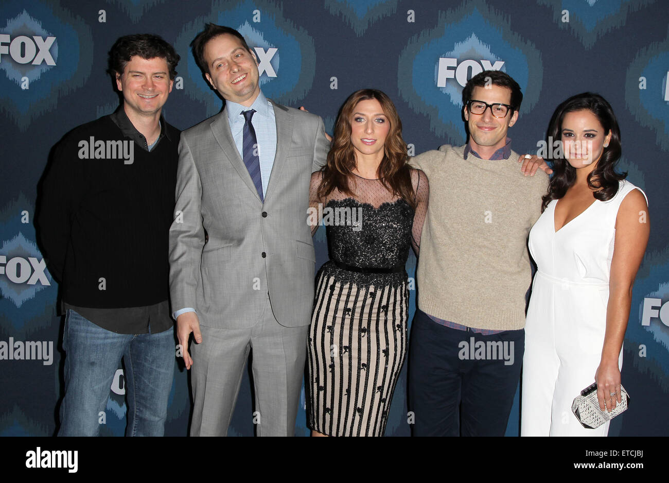 2015 Fox All-Star Party Featuring: Chelsea Peretti, Andy Samberg ...