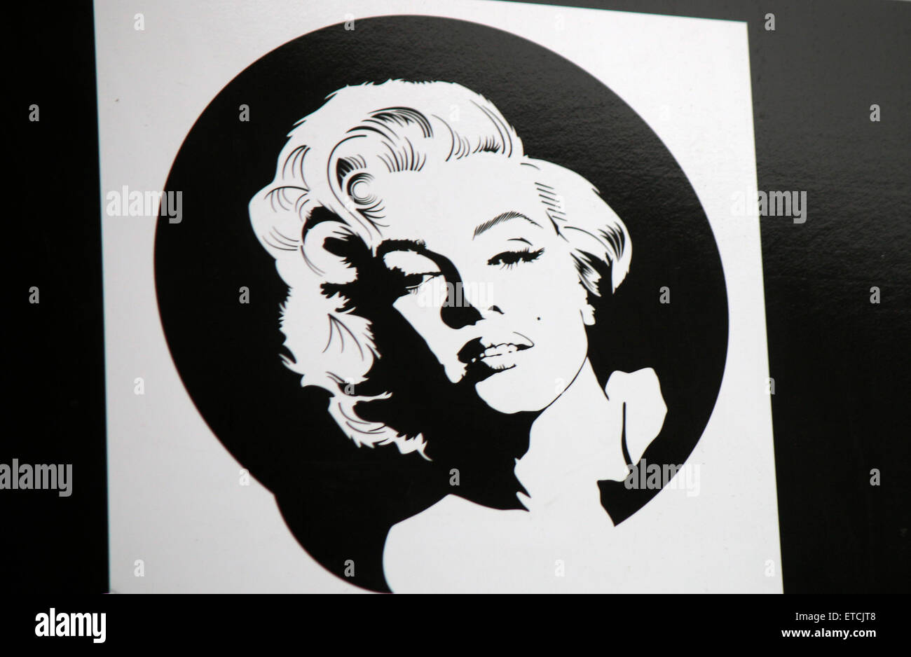 Marilyn Monroe, Berlin Stock Photo - Alamy