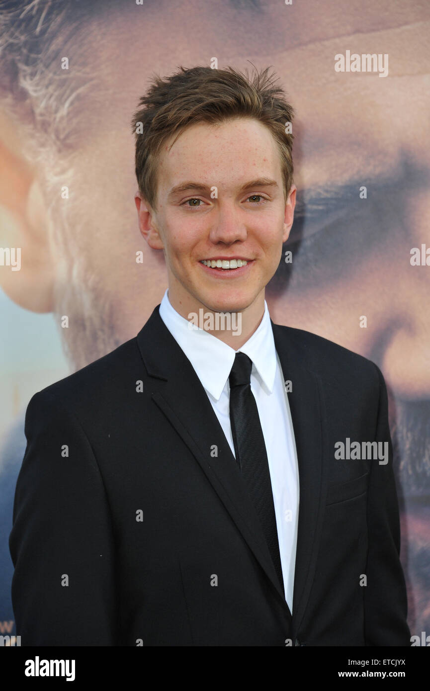 LOS ANGELES, CA - APRIL 16, 2015: James Fraser at the Los Angeles ...