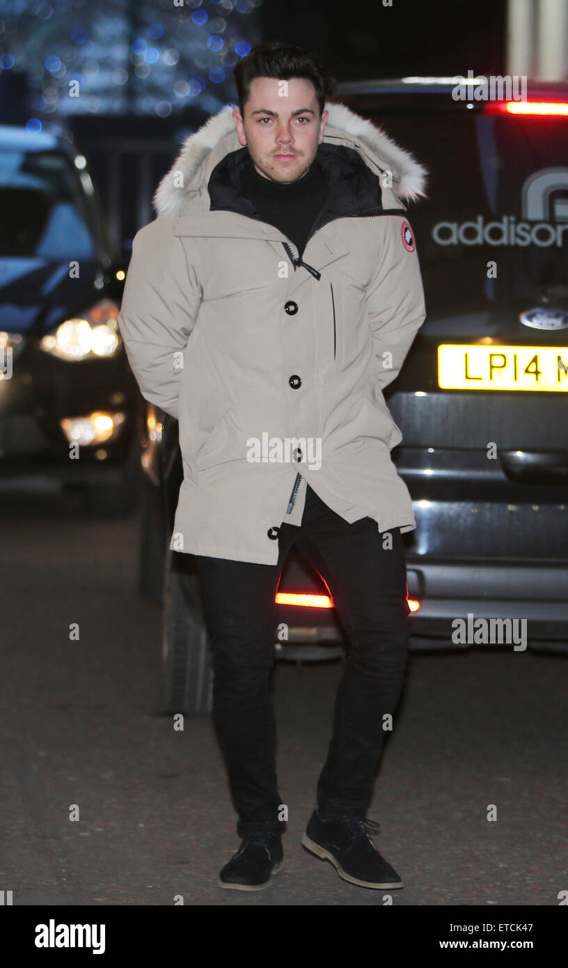 Ray Quinn outside ITV Studios today Featuring: Ray Quinn Where: London ...
