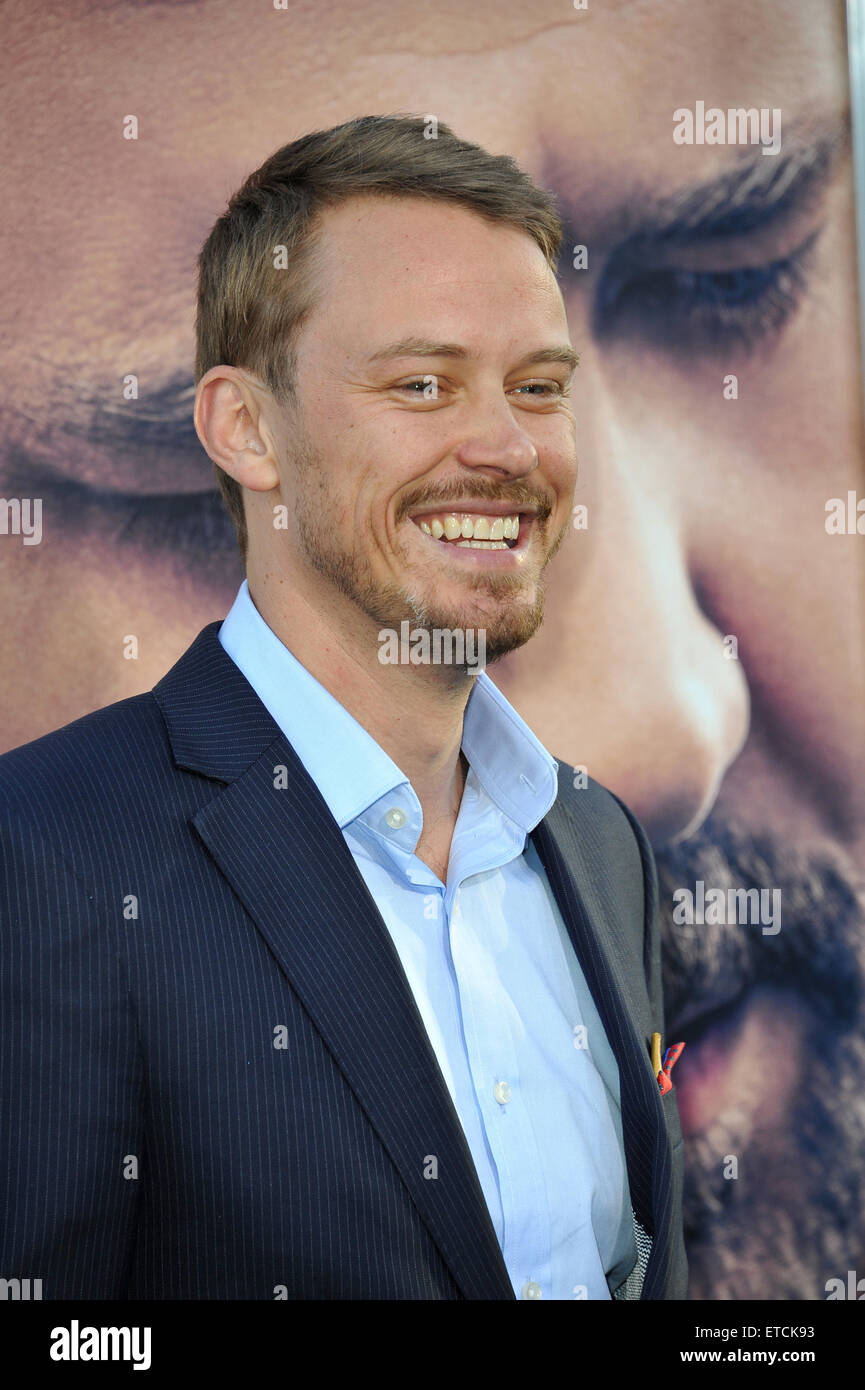 LOS ANGELES, CA - APRIL 16, 2015: Michael Dorman at the Los Angeles ...