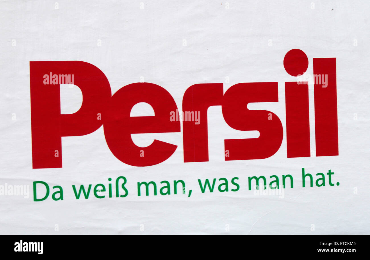 Persil logo hi-res stock photography and images - Alamy
