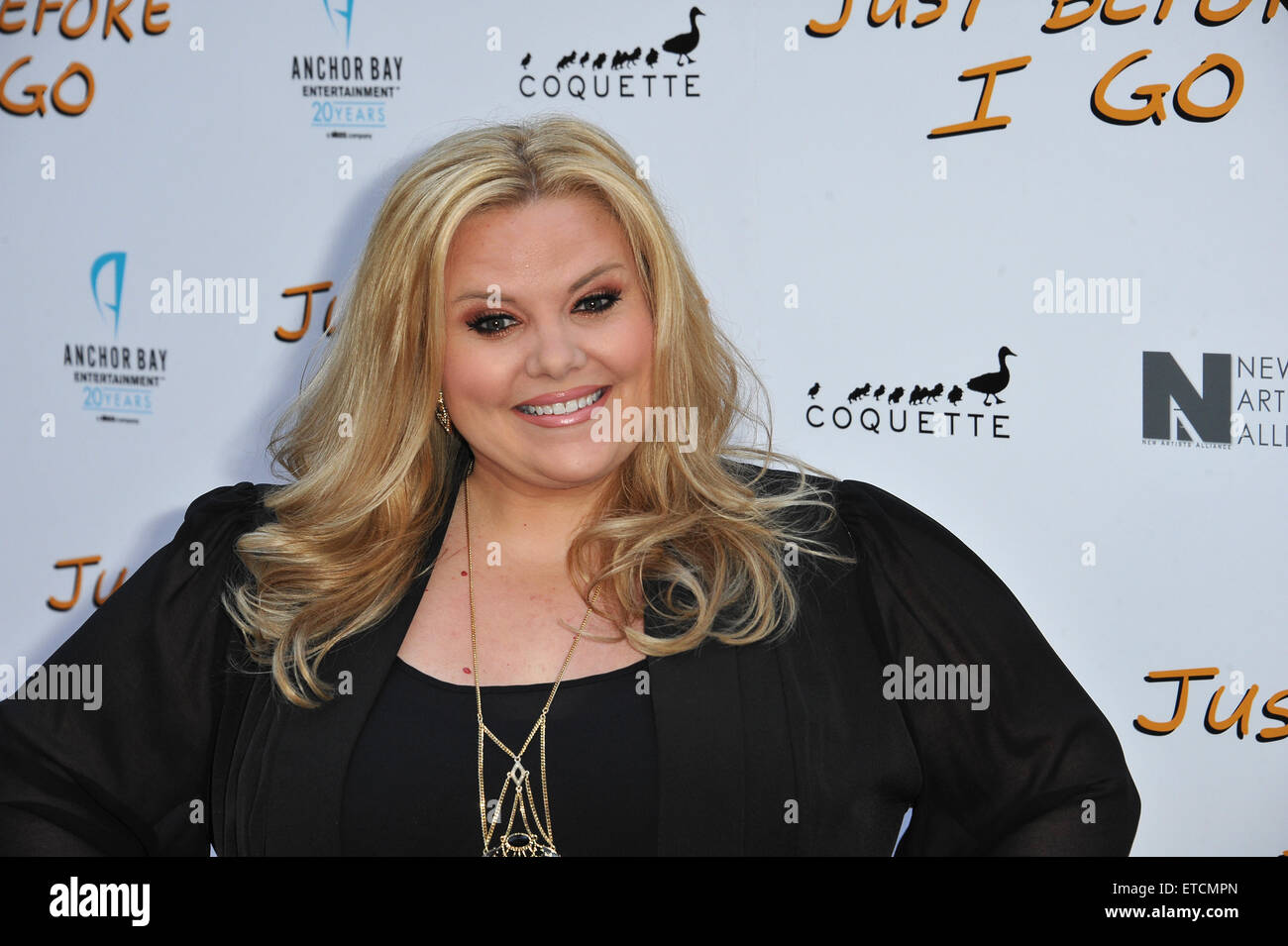 LOS ANGELES, CA - APRIL 20, 2015: Mackenzie Marsh at the premiere of ...
