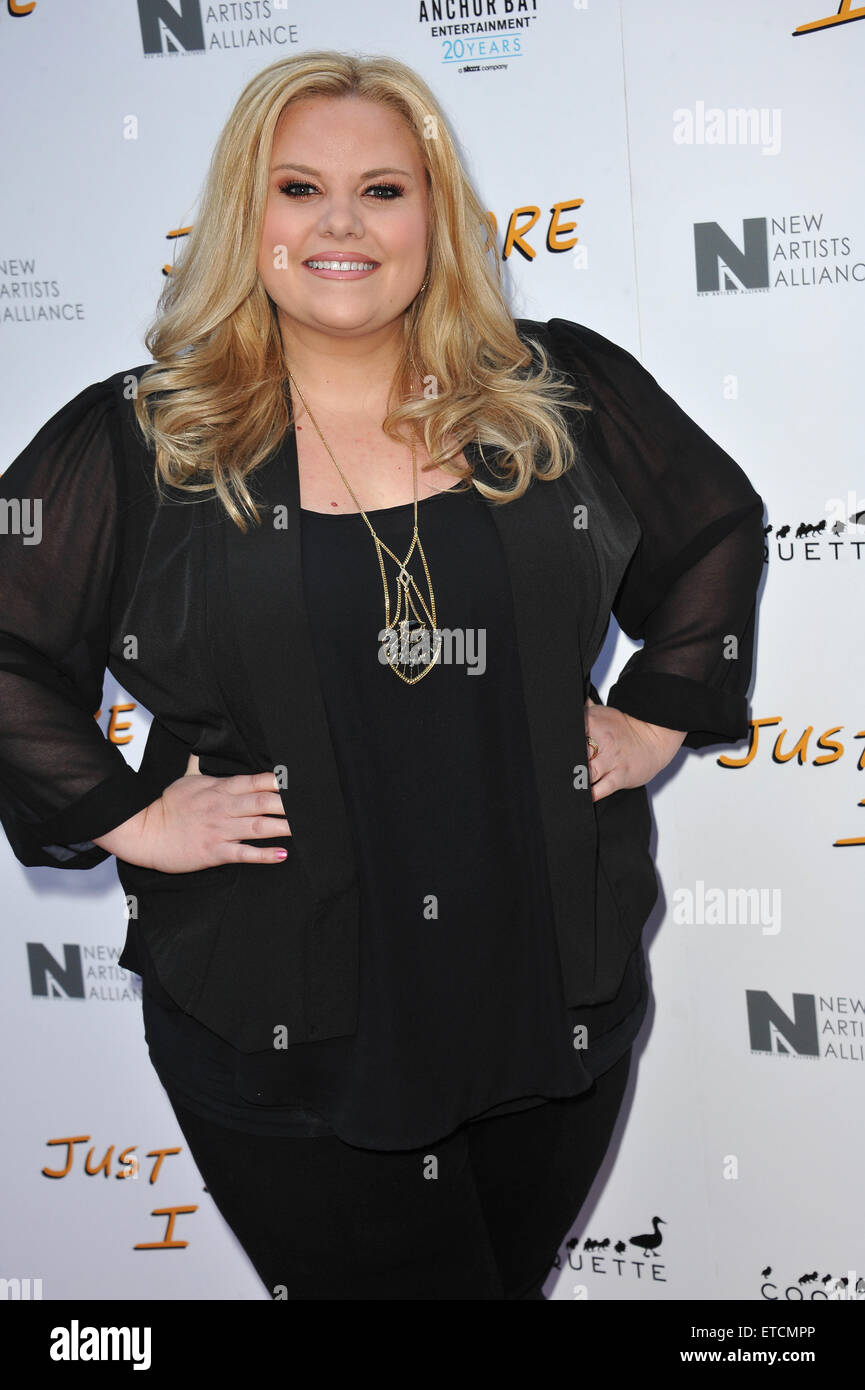 LOS ANGELES, CA - APRIL 20, 2015: Mackenzie Marsh at the premiere of ...