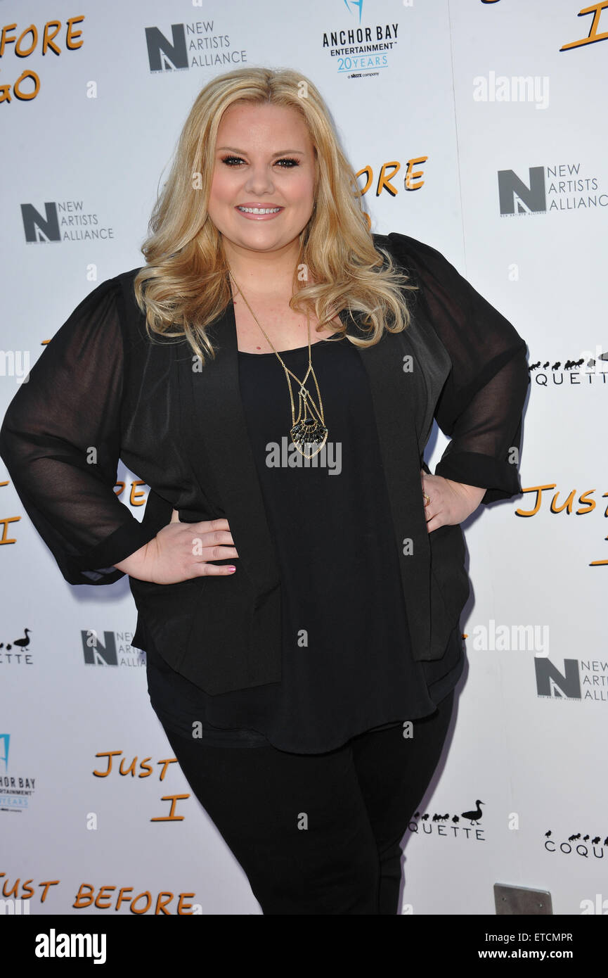 LOS ANGELES, CA - APRIL 20, 2015: Mackenzie Marsh at the premiere of ...