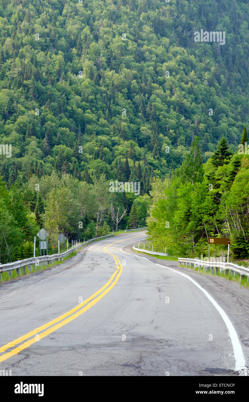 Highway in South part of Quebec, Canada Stock Photo - Alamy