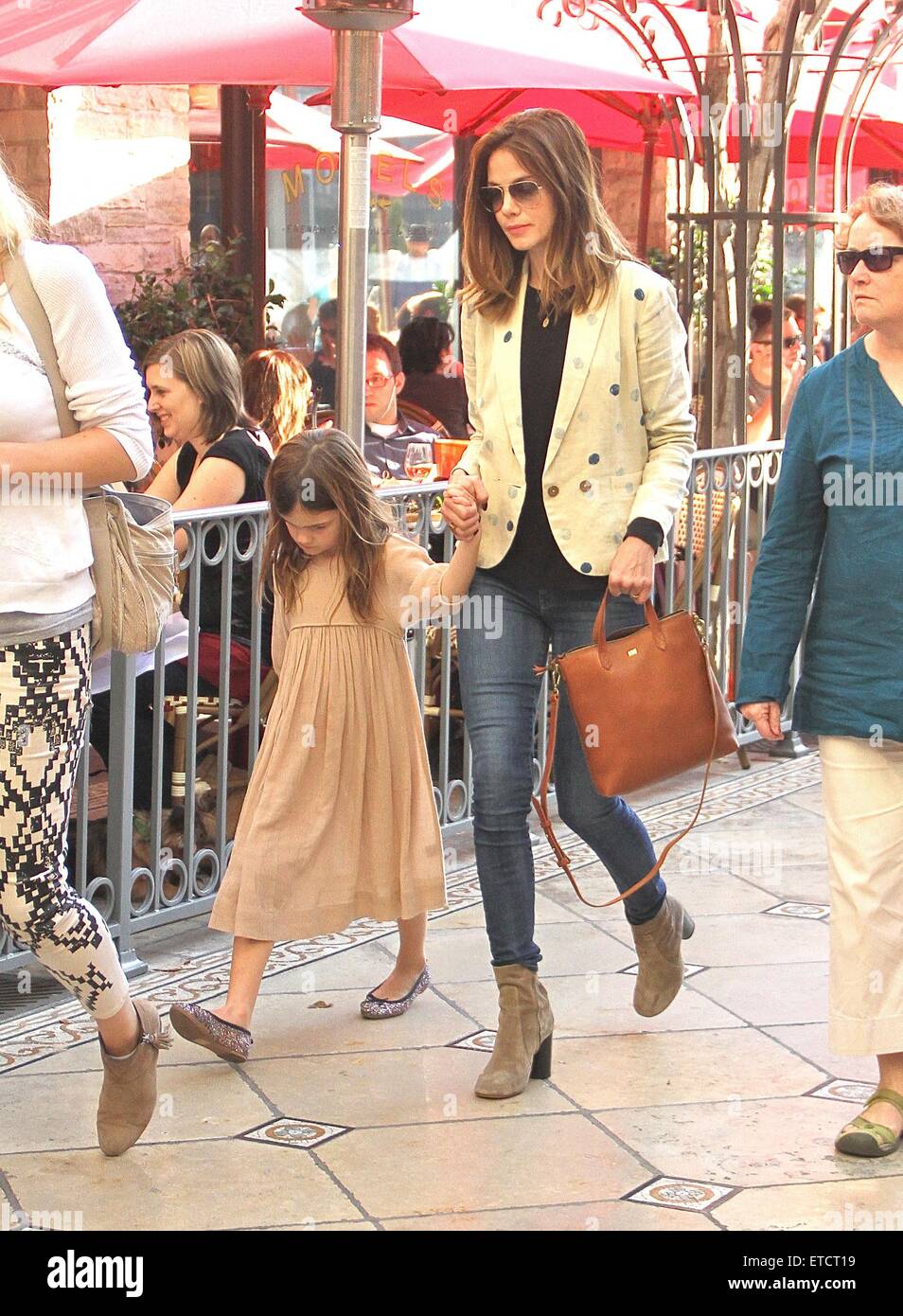 Michelle Monaghan takes her daughter shopping at The Grove in Hollywood ...