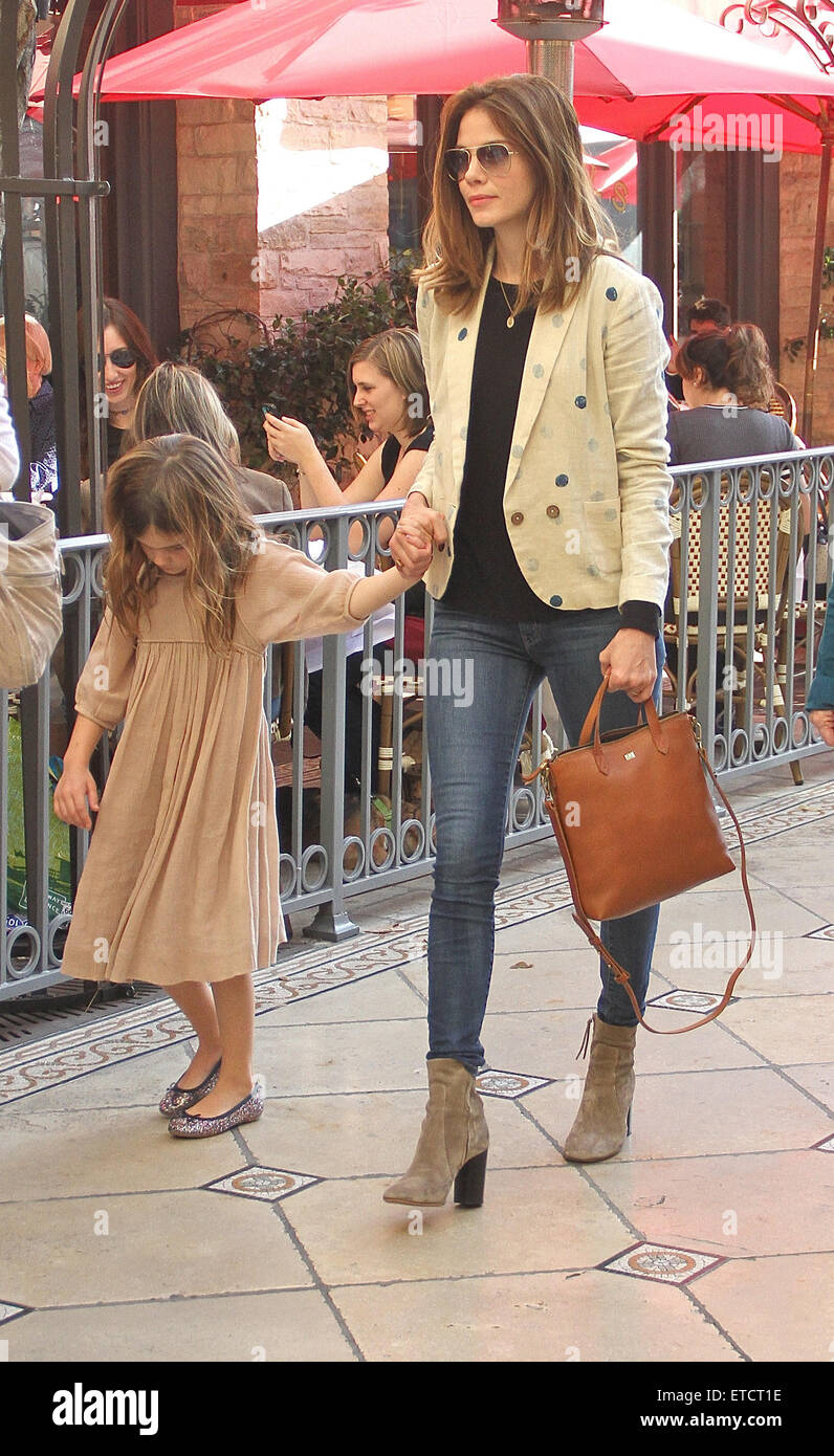 Michelle Monaghan takes her daughter shopping at The Grove in Hollywood ...