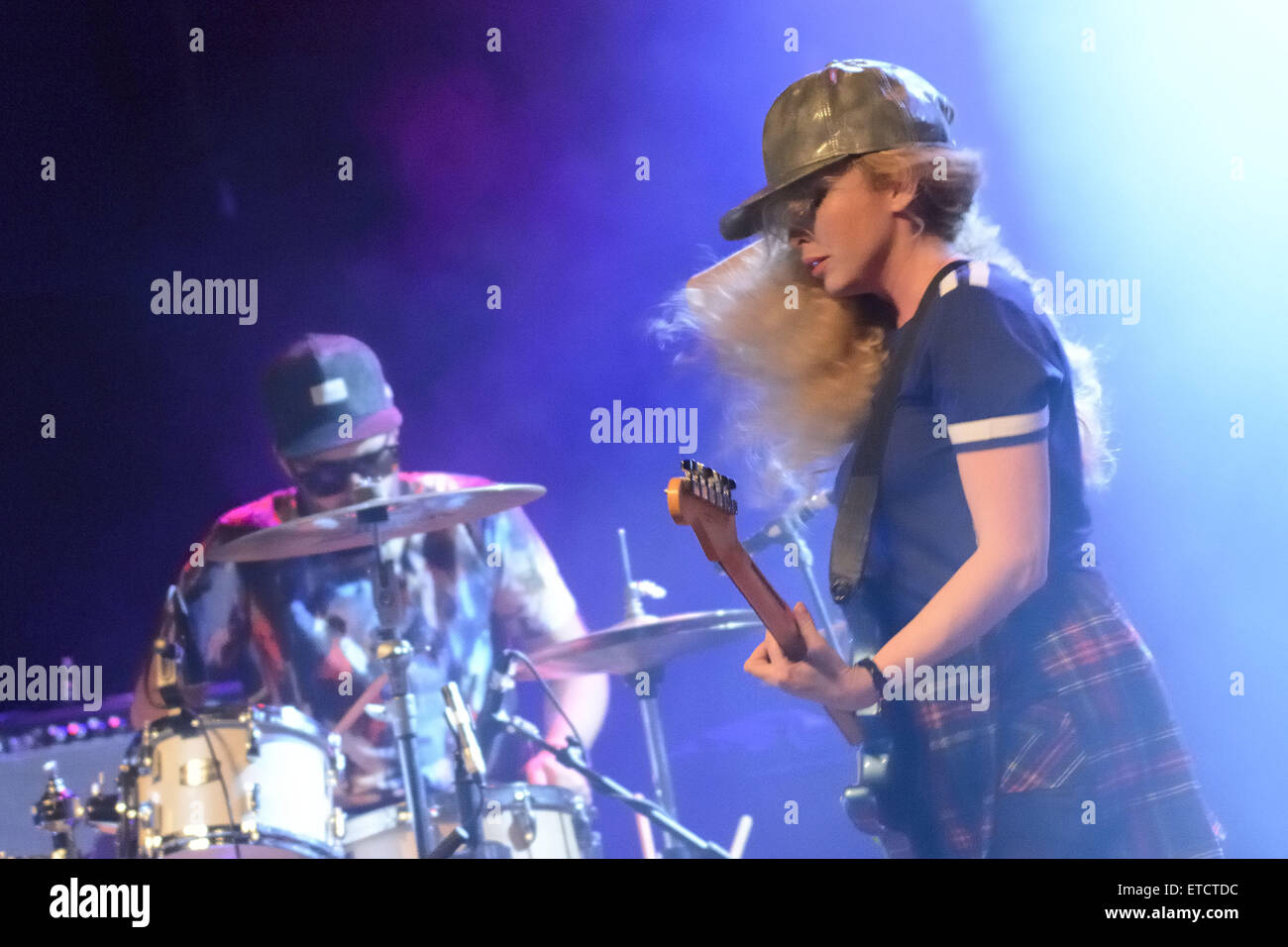The Ting Tings performs at the Mod Club Theatre in Toronto. Featuring ...