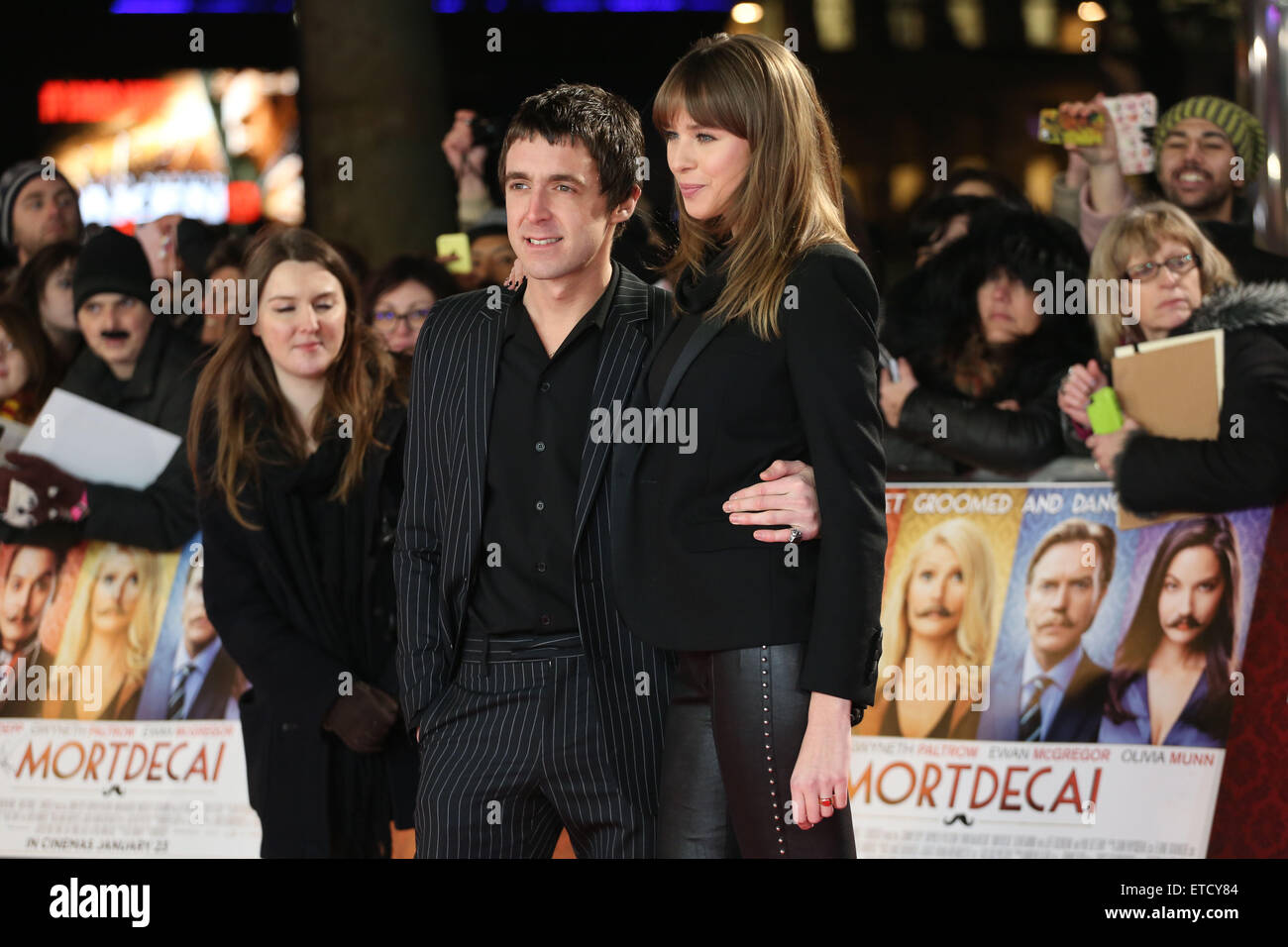 The UK premiere of 'Mortdecai' held at the Empire cinema - Arrivals ...