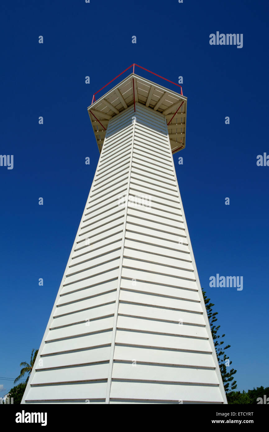 Old Cleveland Point Lighthouse, Queensland, Australia Stock Photo - Alamy
