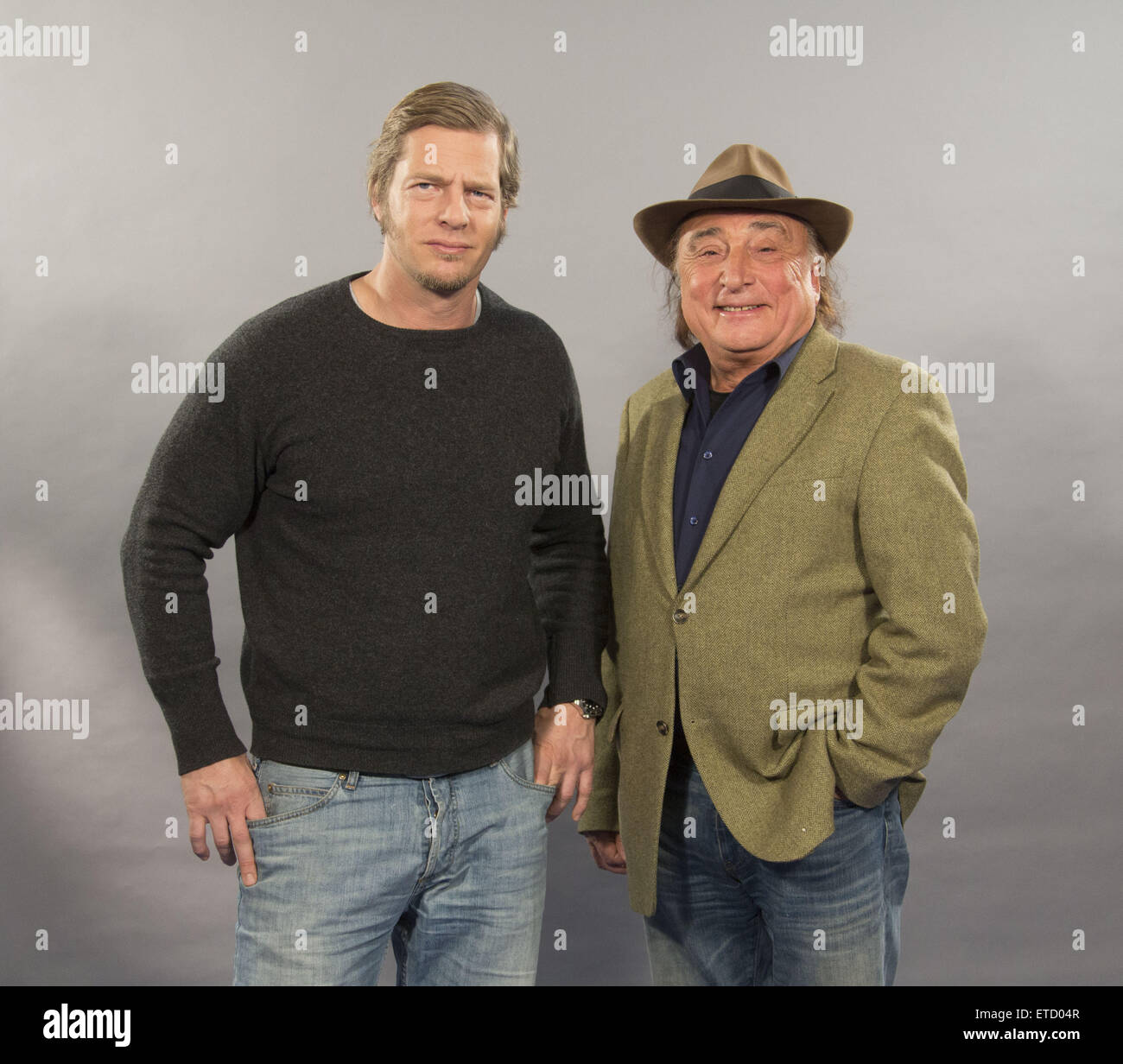 Actors promoting the new ARD TV-Movie ´Die Himmelsleiter - Sehnsucht ...