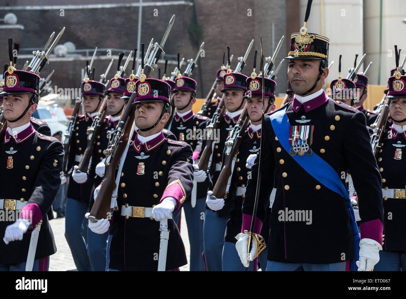 Military parade for italian republic celebrations Stock Photo - Alamy