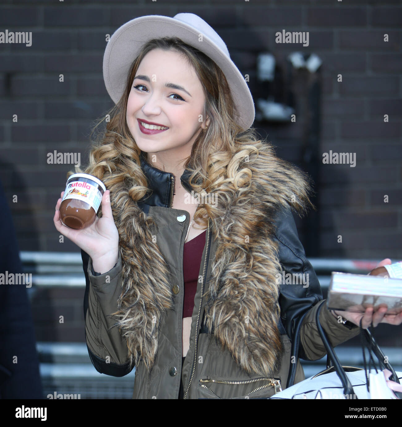Celebrities outside the ITV studios Featuring: Lauren Platt Where ...