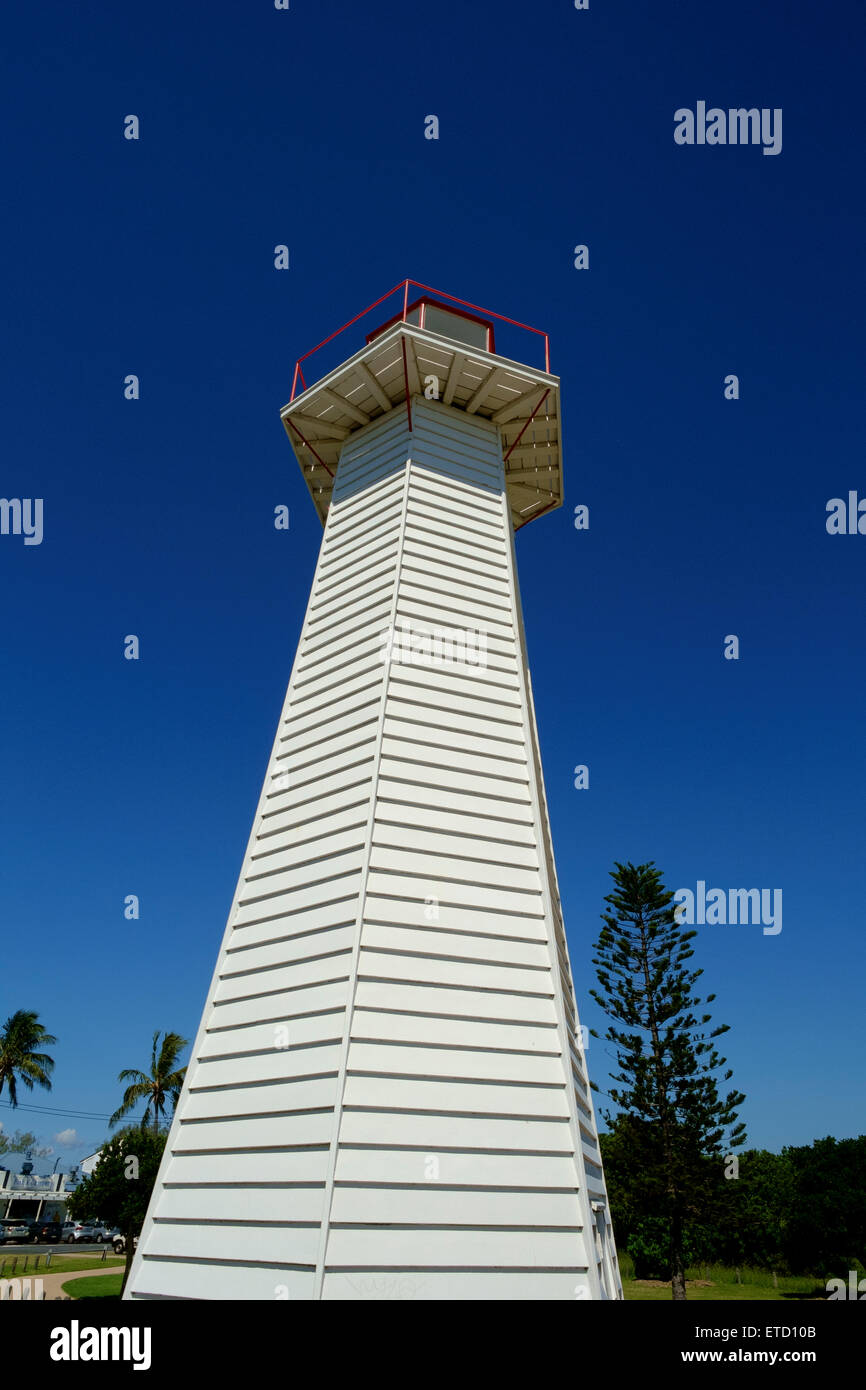 Old Cleveland Point Lighthouse, Queensland, Australia Stock Photo - Alamy