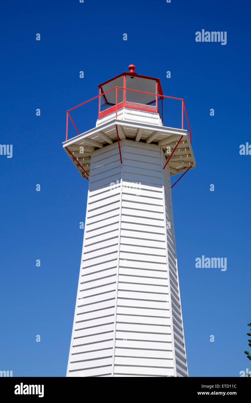 Old Cleveland Point Lighthouse, Queensland, Australia Stock Photo - Alamy