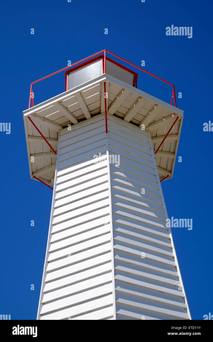 Old Cleveland Point Lighthouse, Queensland, Australia Stock Photo - Alamy