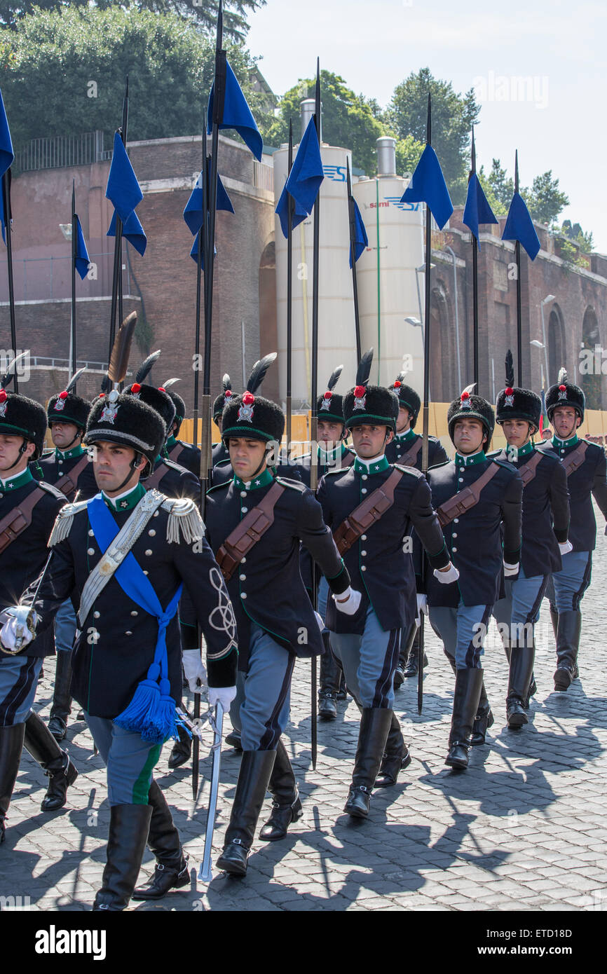 Military parade for italian republic celebrations Stock Photo - Alamy