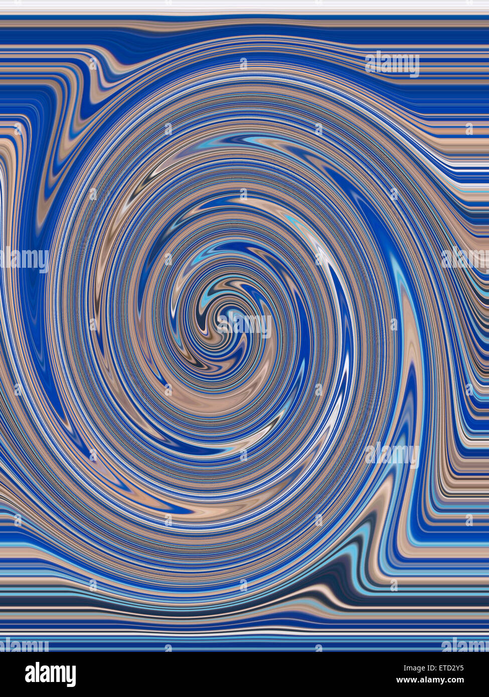Blue twirl strip abstract background Stock Photo - Alamy