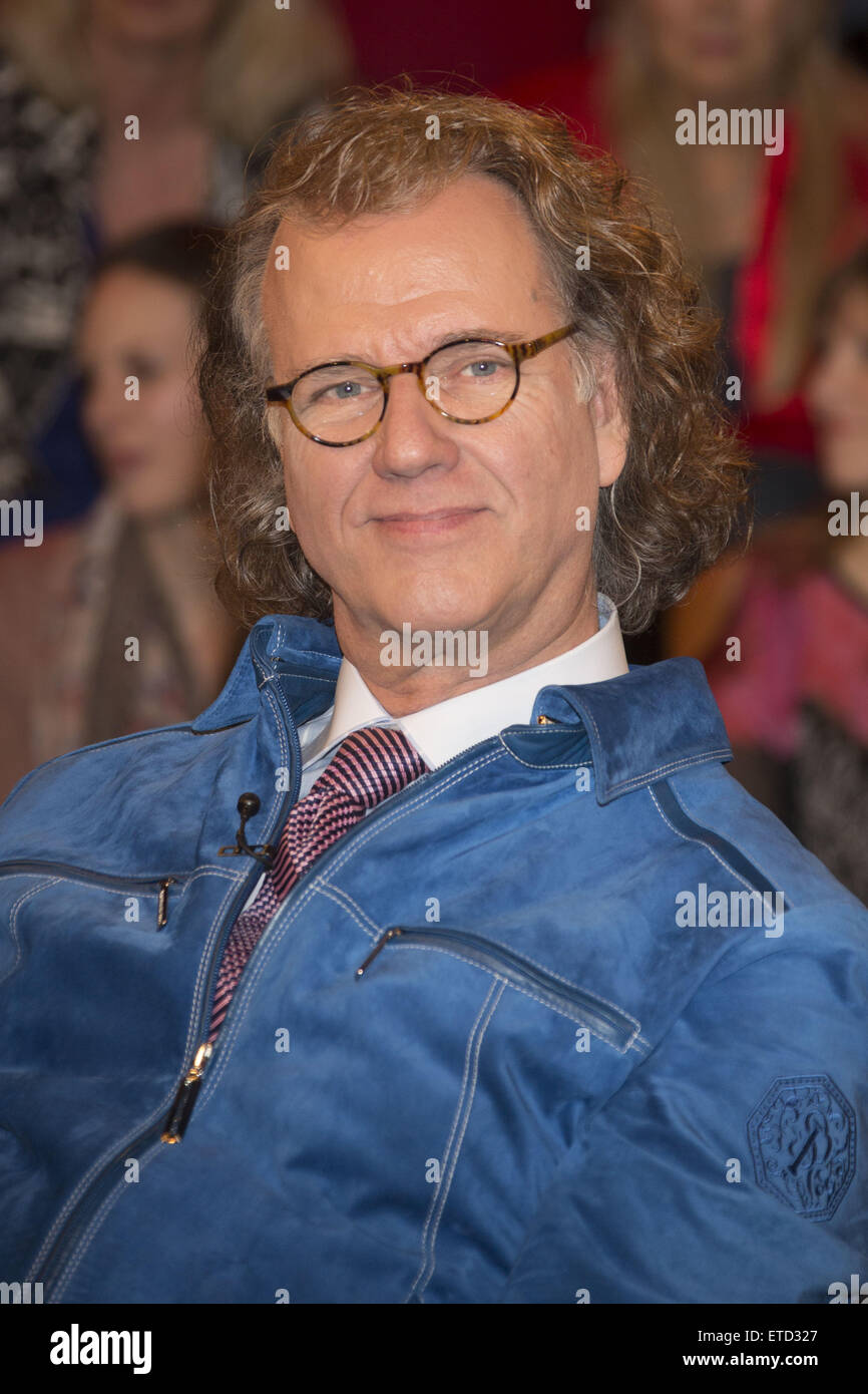 German ZDF TV talkshow Markus Lanz at Fernsehmacher-Studio Featuring ...