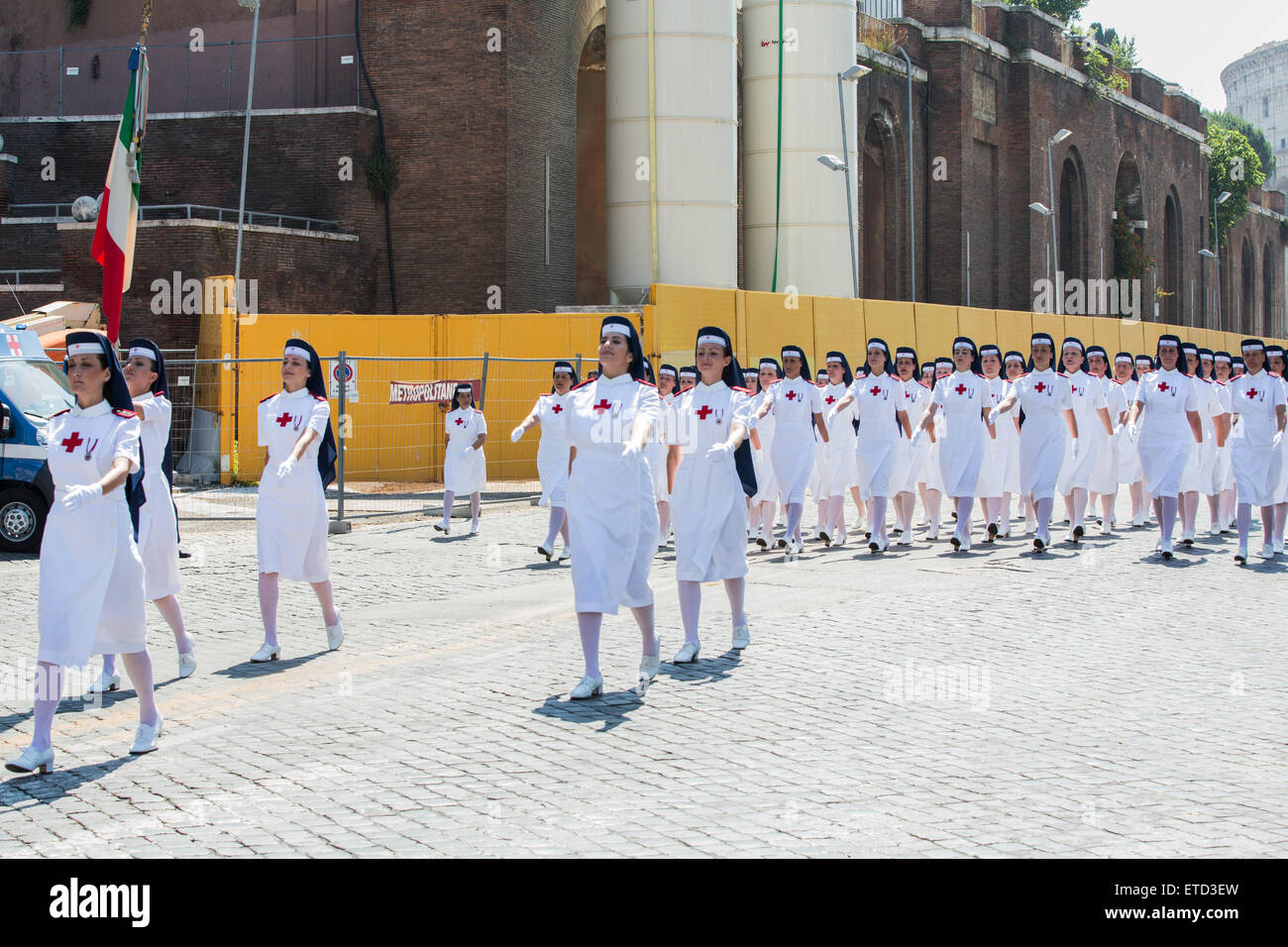 Military parade for italian republic celebrations Stock Photo - Alamy