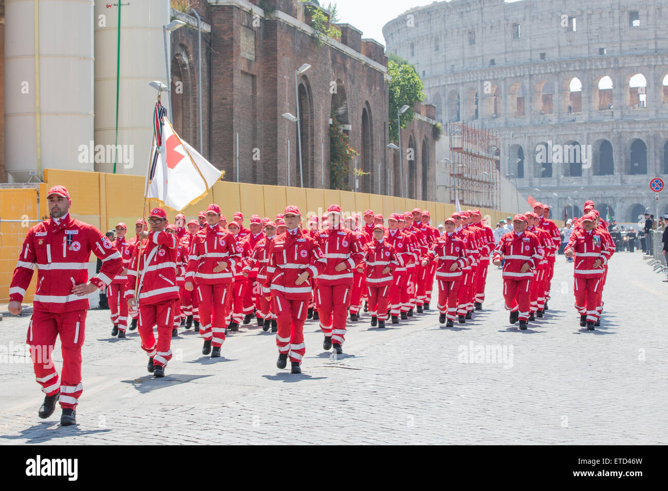 Military parade for italian republic celebrations Stock Photo - Alamy