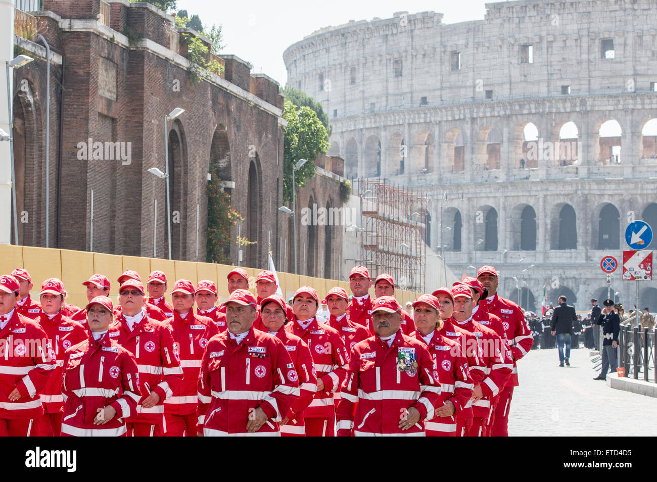 Military parade for italian republic celebrations Stock Photo - Alamy
