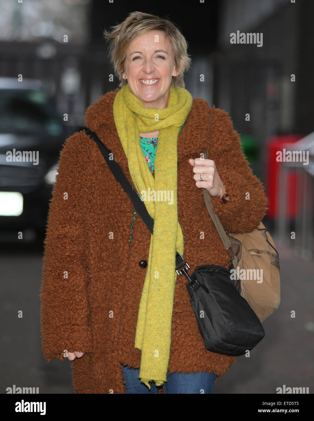 Celebrities at the ITV studios Featuring: Julie Hesmondhalgh Where ...