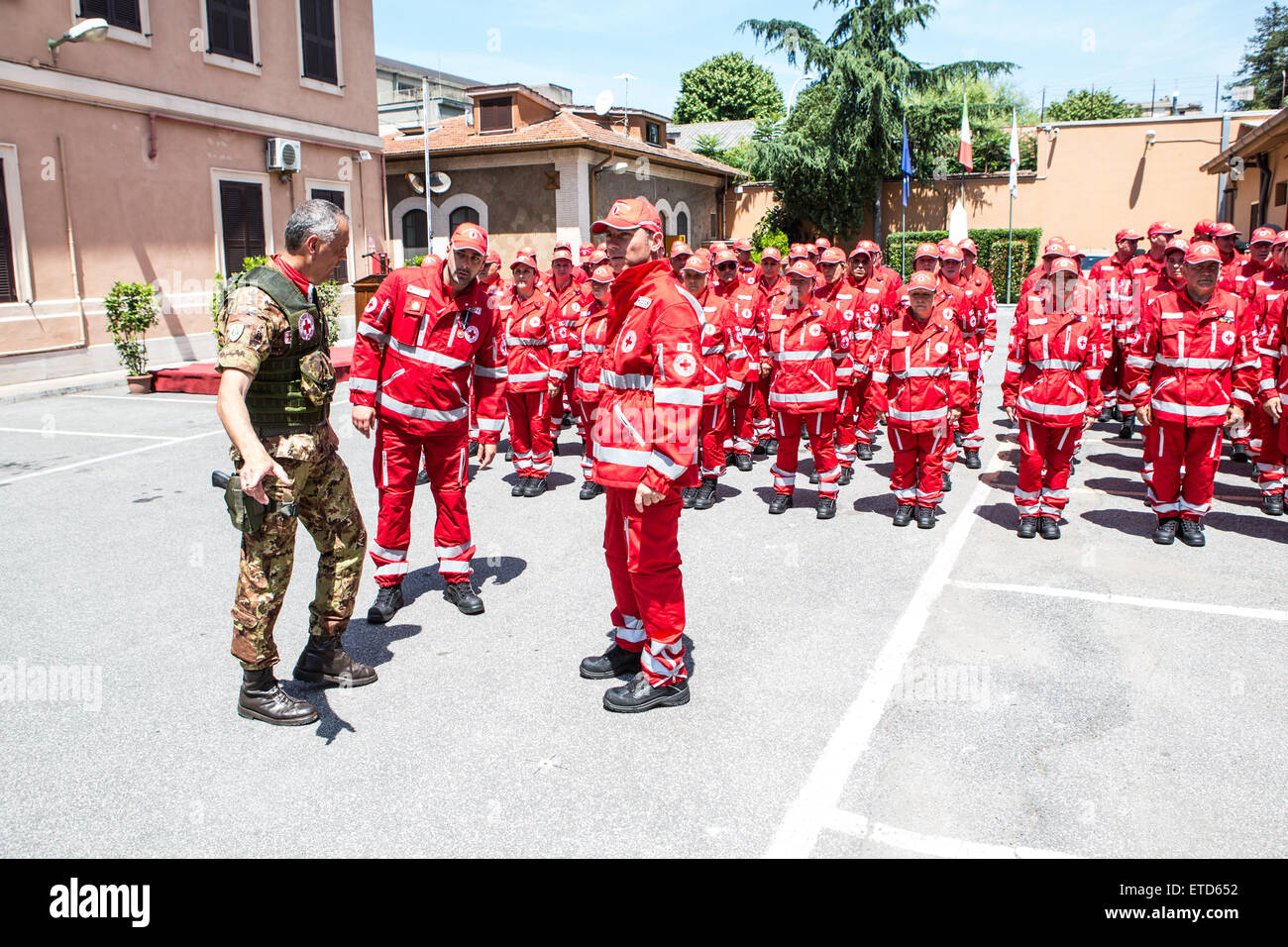 Military parade for italian republic celebrations Stock Photo - Alamy