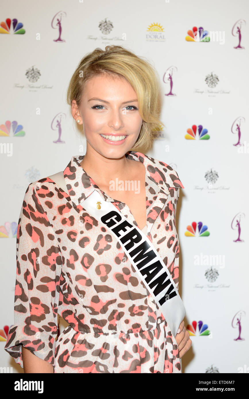 Miss Universe 2015 press junket at Miami International Crown Plaza ...