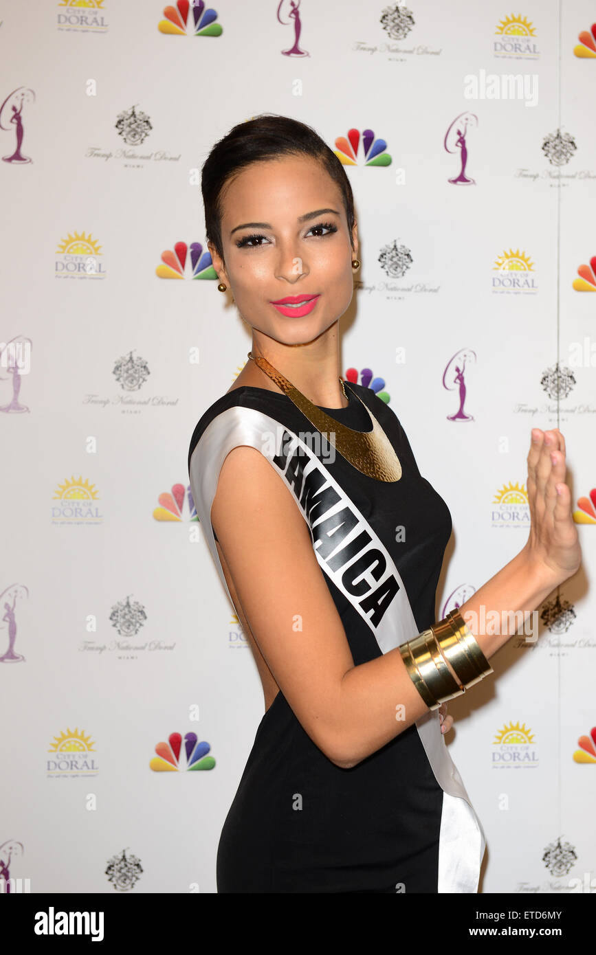 Miss Universe 2015 press junket at Miami International Crown Plaza ...