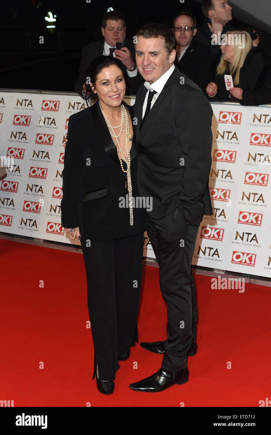 National Television Awards held at the O2 - Arrivals. Featuring: Shane ...