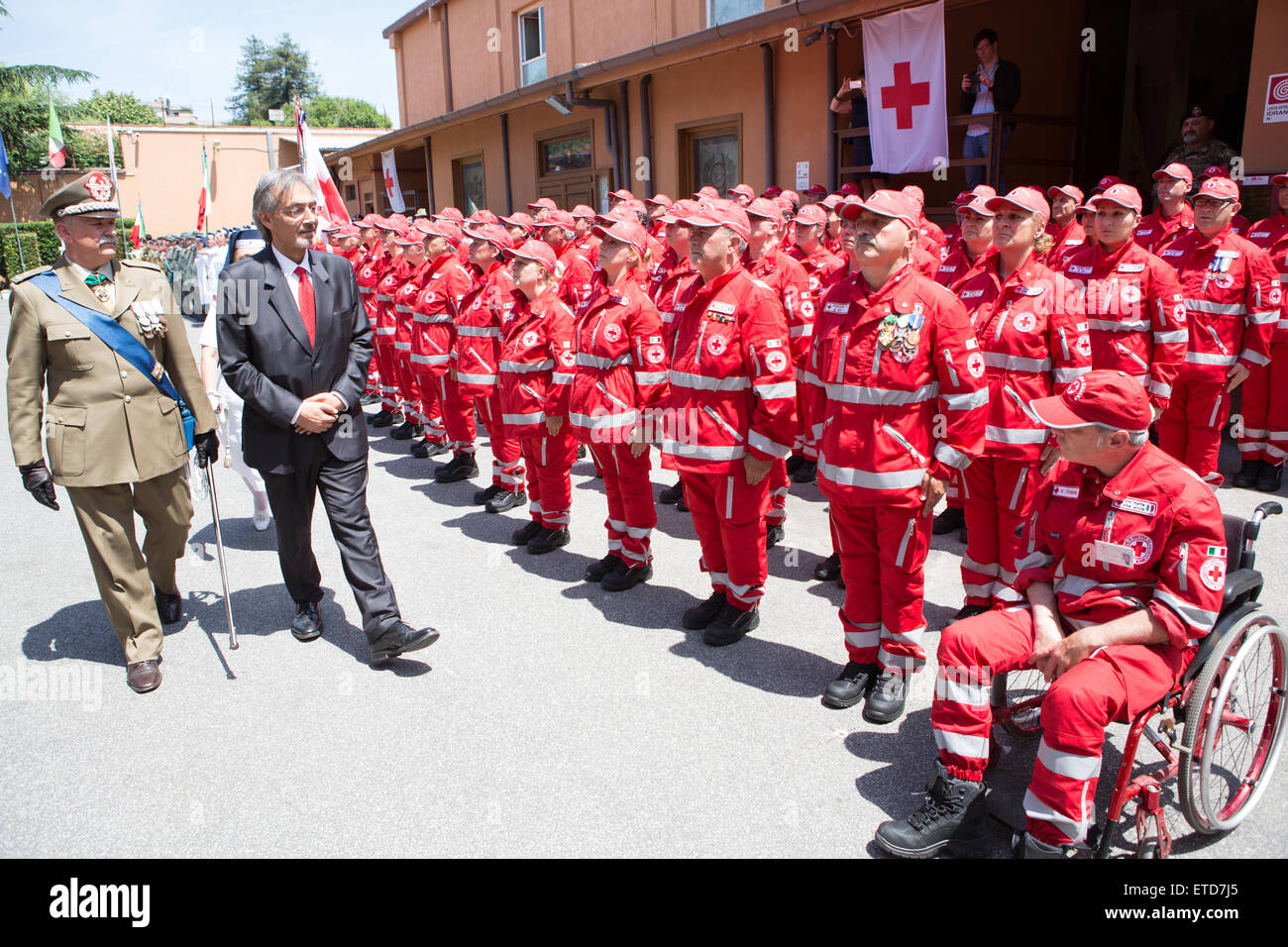 Military parade for italian republic celebrations Stock Photo - Alamy