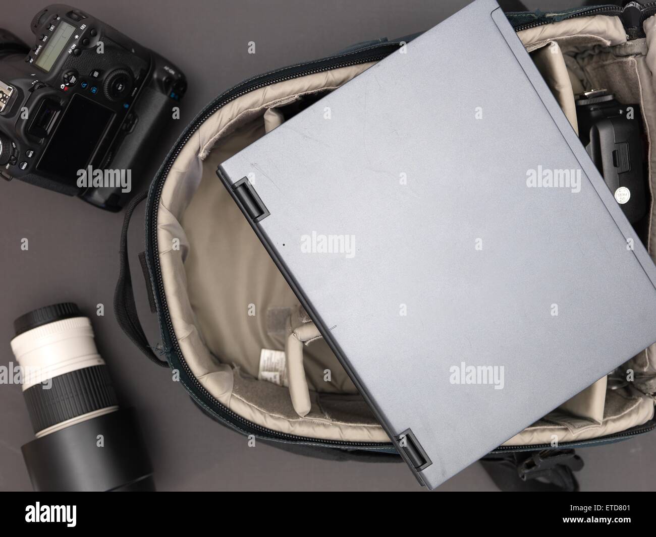 A close up shot of a camera bag Stock Photo - Alamy