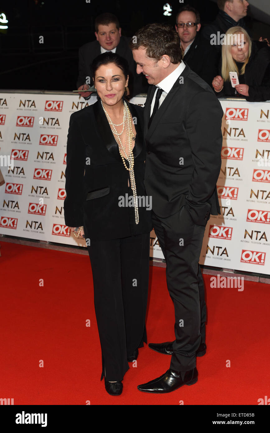 Jessie wallace national tv awards hi-res stock photography and images ...